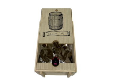 COFFRET EN BOIS POUR CUBI VIN